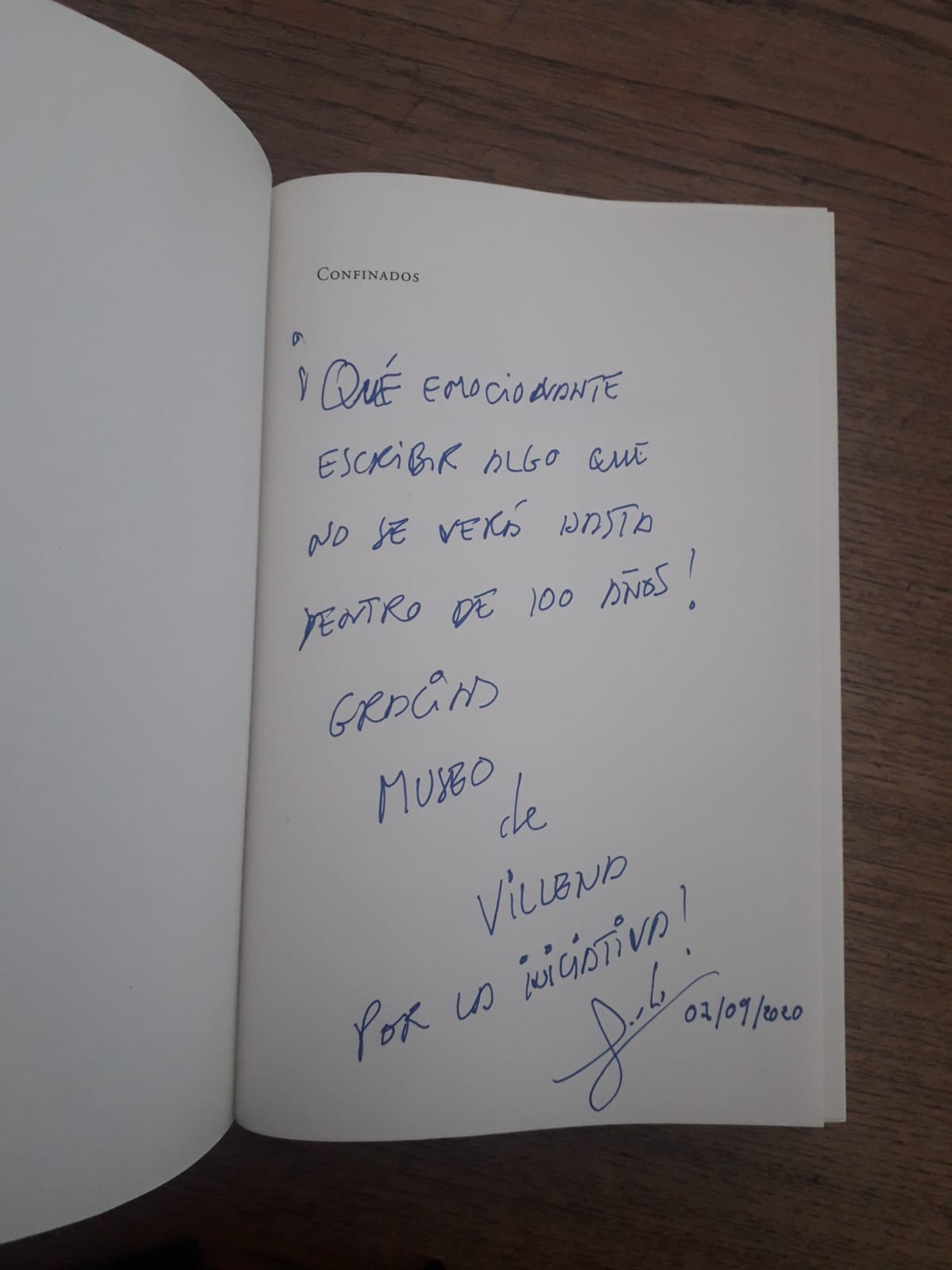 Dedicatoria-libro-Évole - Portada.info - Periódico digital de Villena y ...